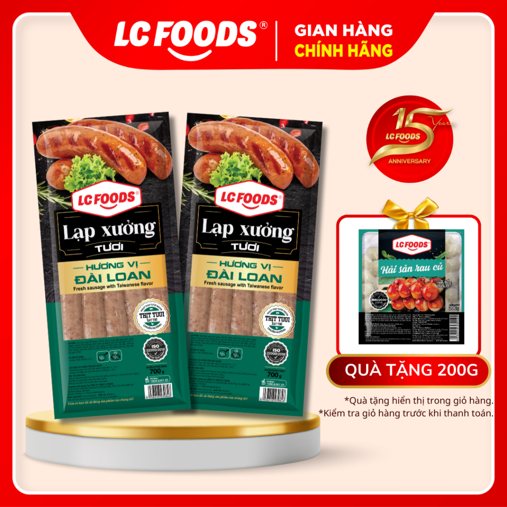 Lạp Xưởng Tươi – Thực Phẩm LC Foods